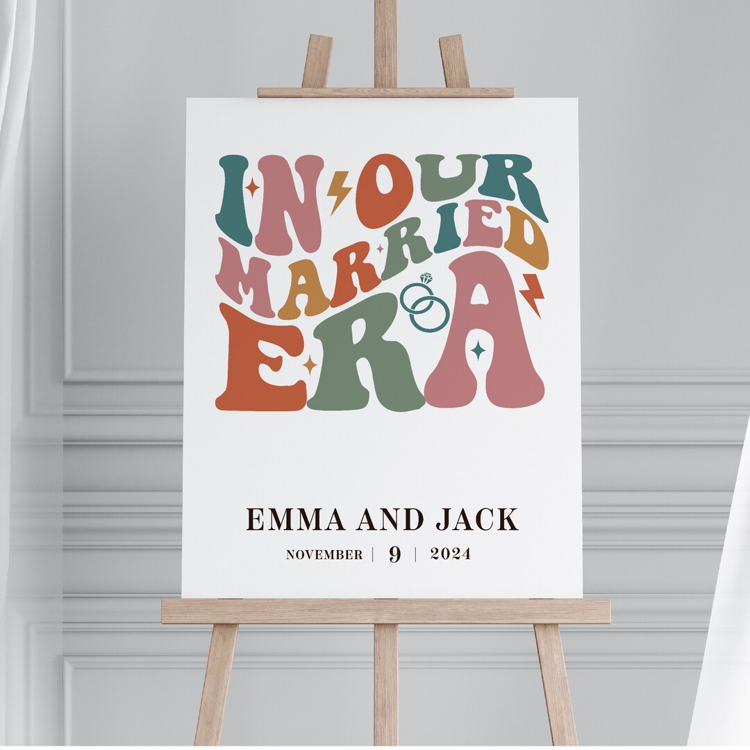 Personalised Wedding Welcome Sign Board TLPCW015 Physical or Digital ...