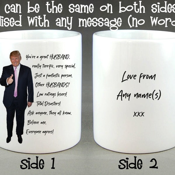 Mug Donald Trump Wife - Etsy UK
