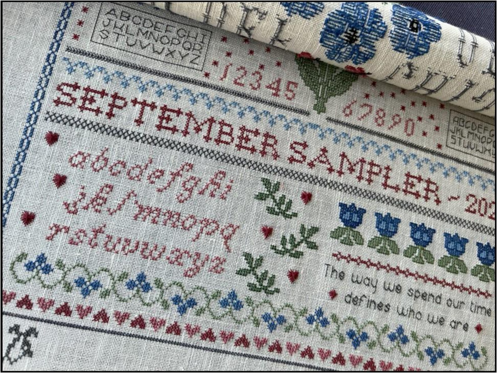 SAMPLER - 2023 : PDF DOWNLOAD | an Original Sampler | Cross Stitch ...