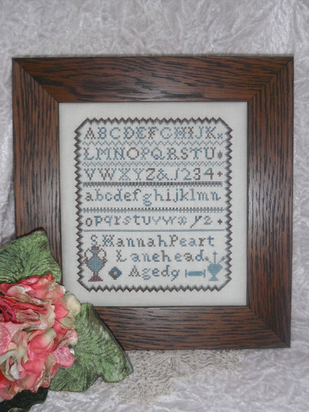 Hannah's Simple Sampler : PDF DOWNLOAD - A Reproduction Sampler | Cross ...