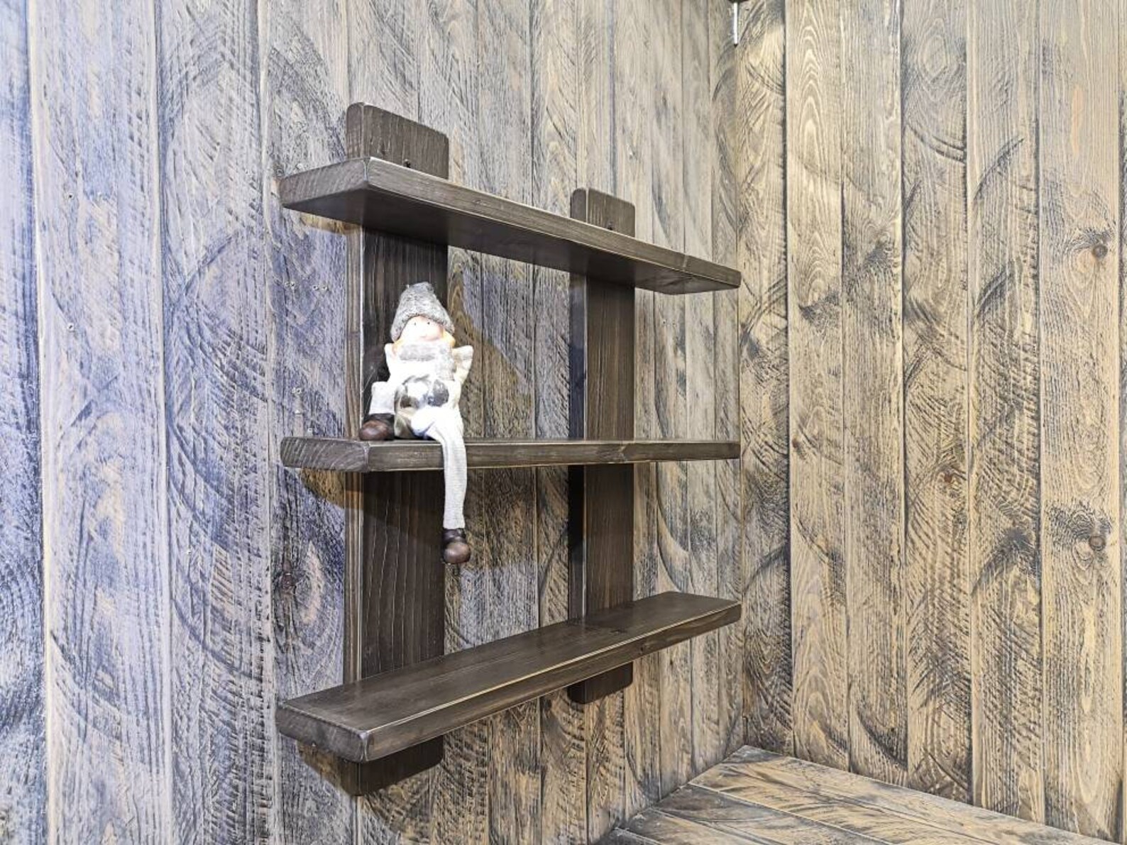 Bespoke Shelf Display Unit Wall Mounted Floating Rustic | Etsy