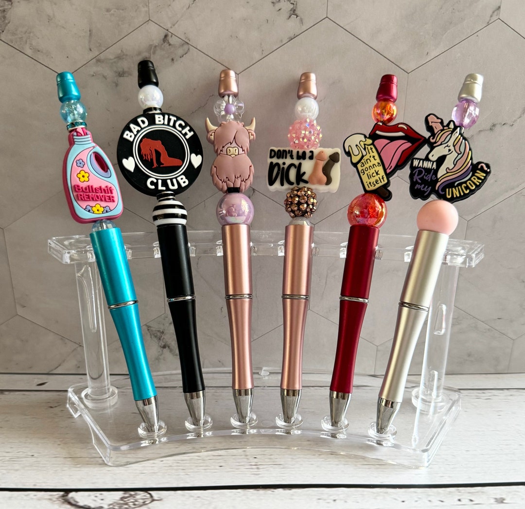 Focal Bead Pen/pens/beaded Pens/refillable Pens. - Etsy