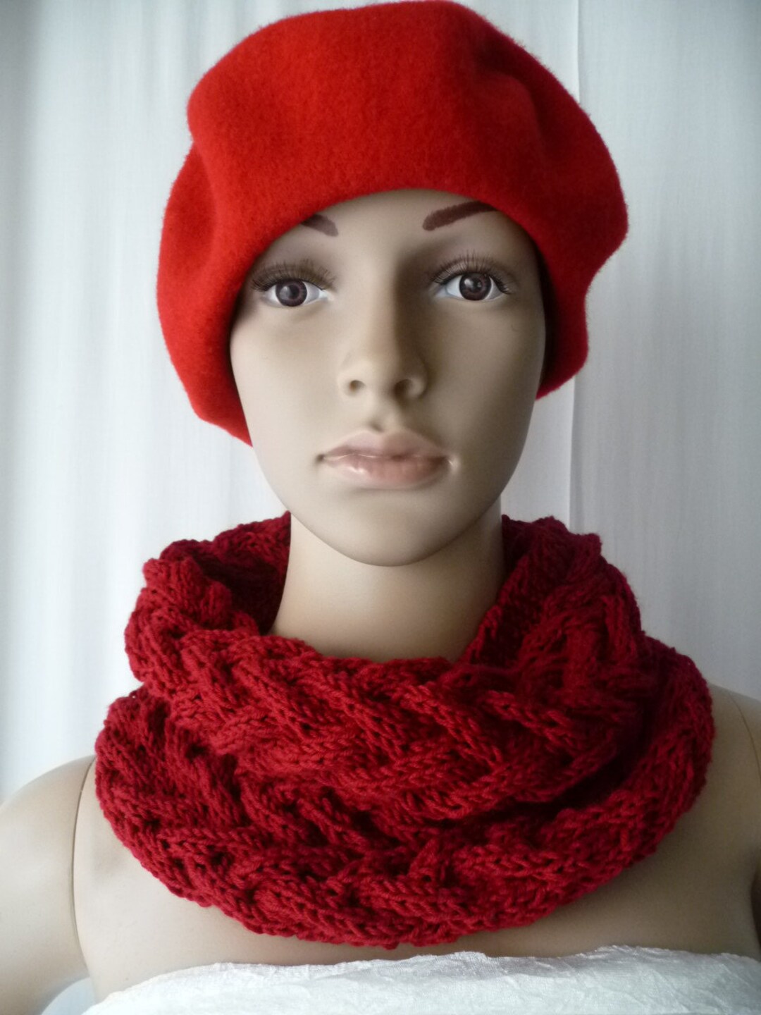 Knitting Snood Snood Knitting Neckband Closed Scarf Etsy