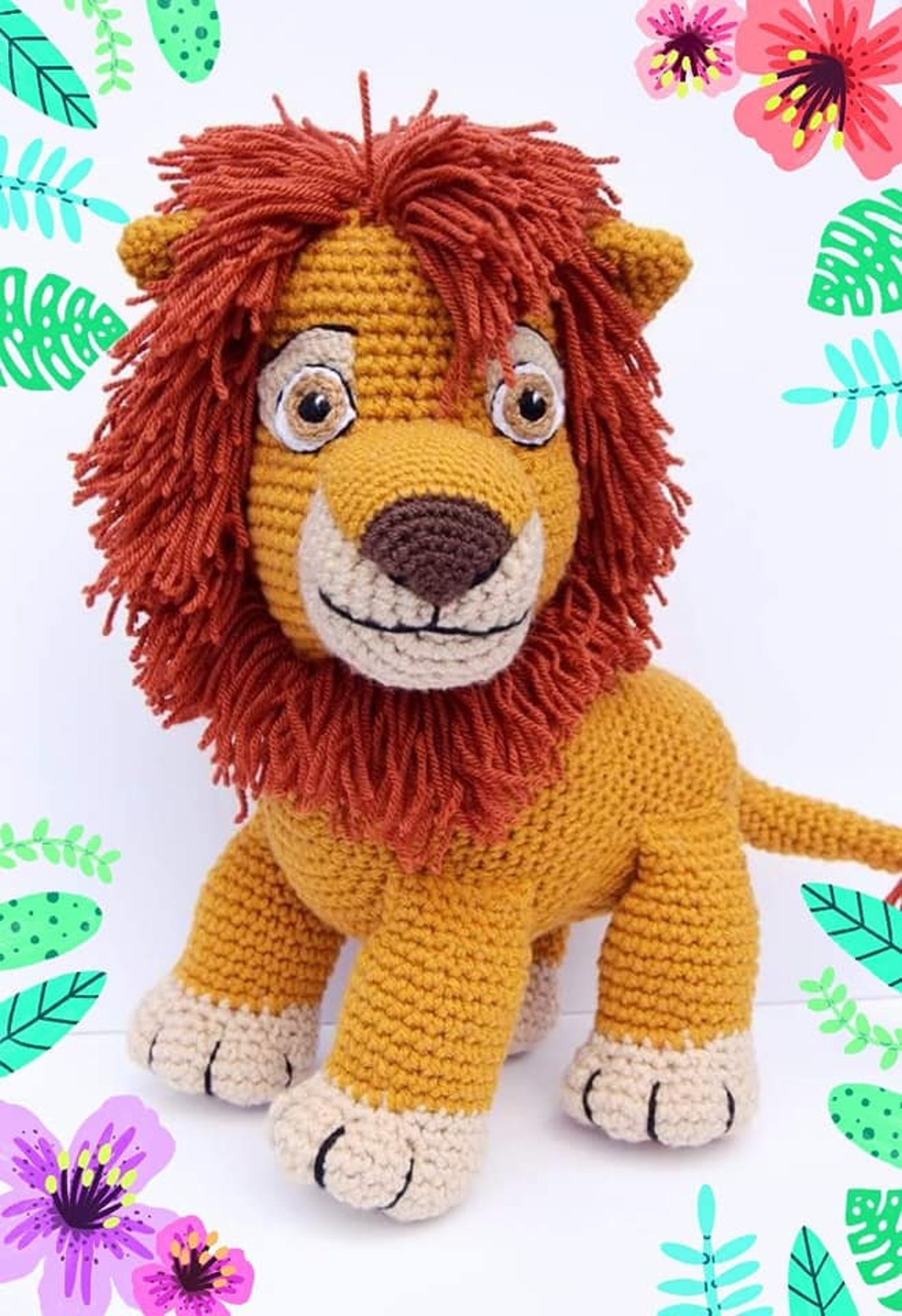 Crochet Pattern for the Lion King Adult Simba Crochet Pattern - Etsy