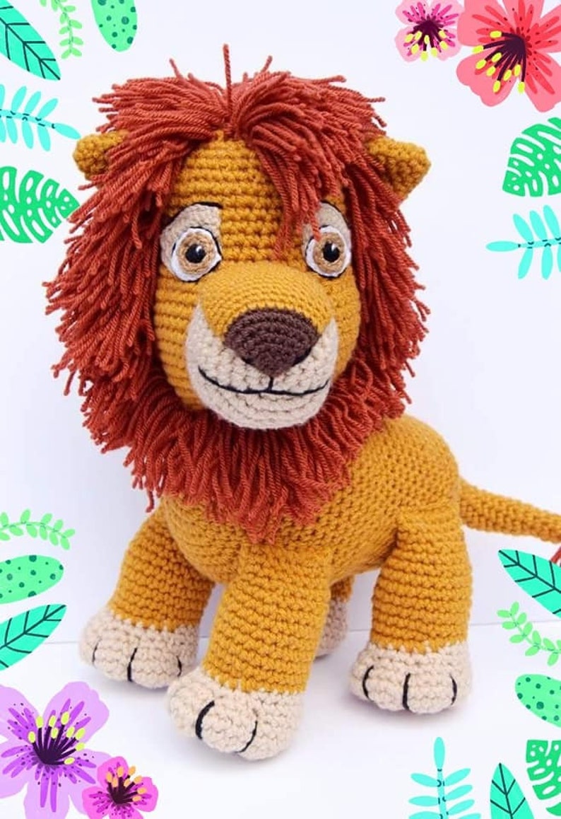 Crochet Pattern for the Lion King Adult Simba Crochet Pattern - Etsy ...