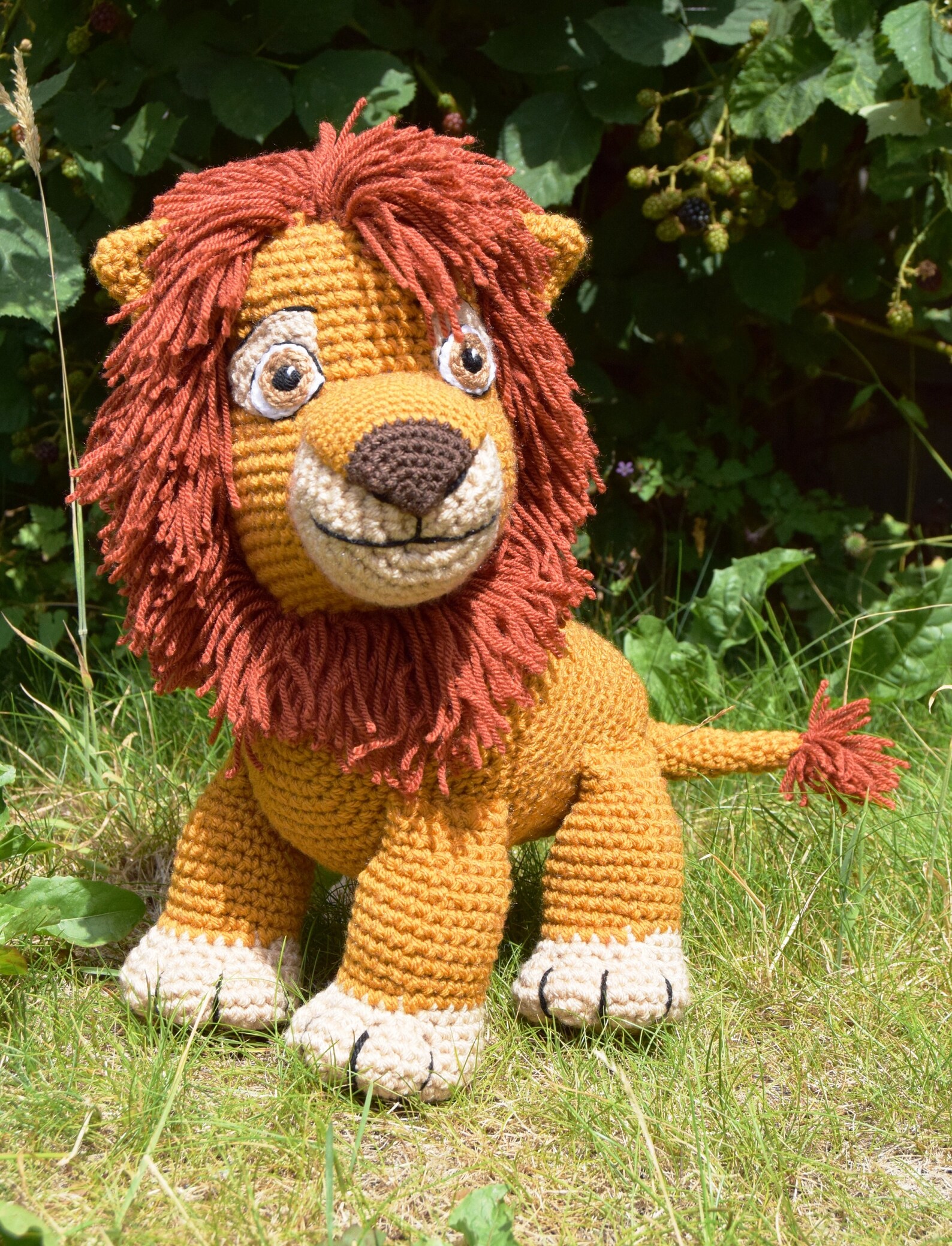 Crochet Pattern for the Lion King- Adult Simba Crochet Pattern in ...
