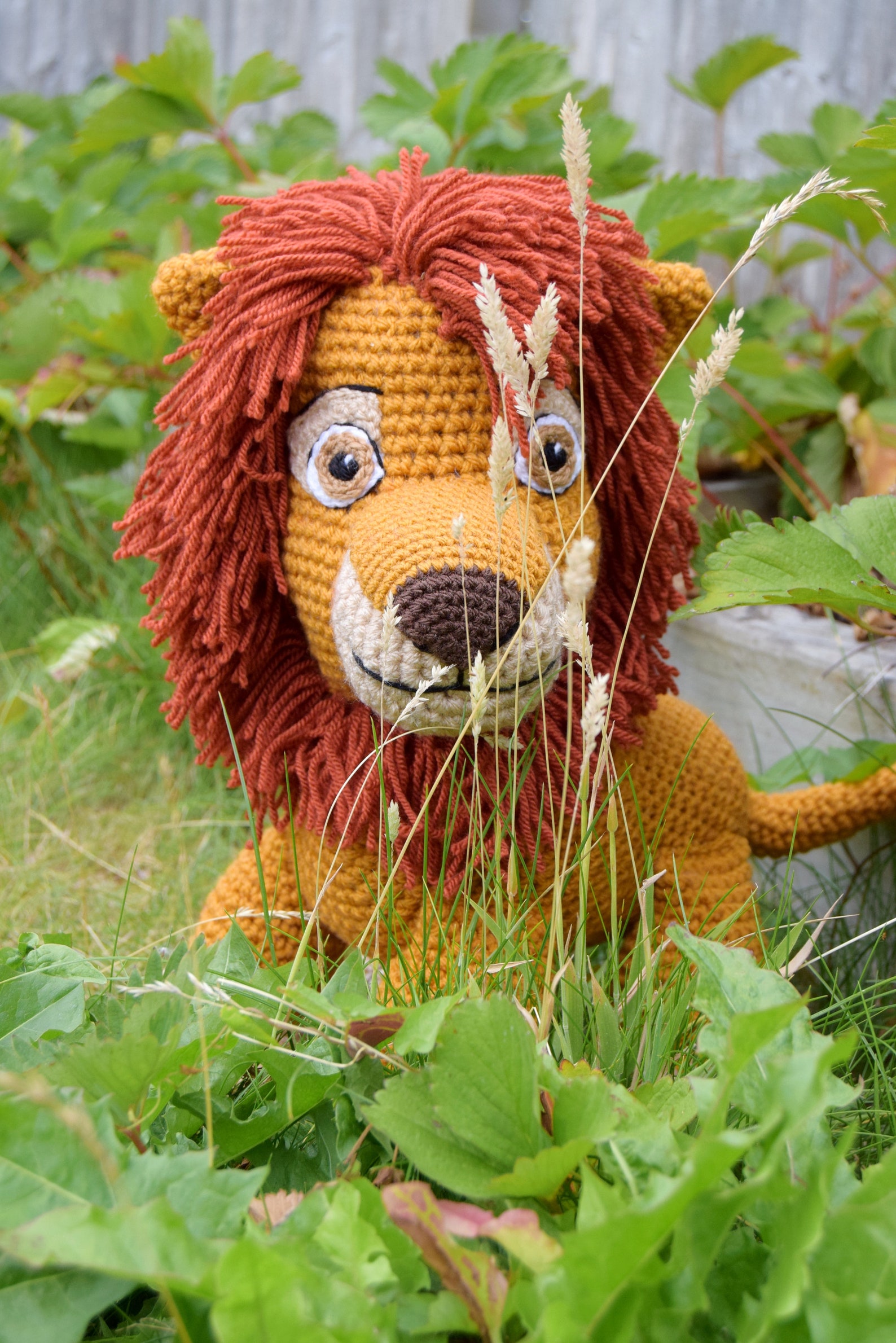 Crochet Pattern for the Lion King- Adult Simba Crochet Pattern in ...