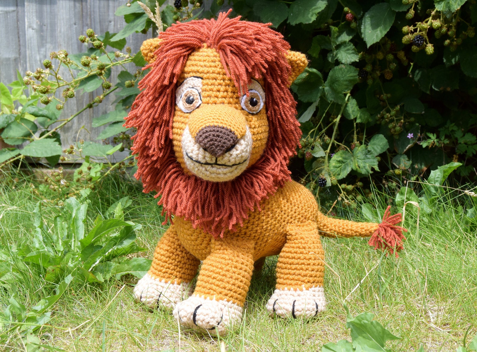 Crochet Pattern for the Lion King- Adult Simba Crochet Pattern in ...