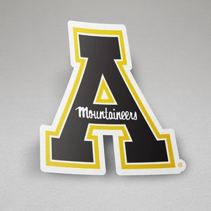 Appalachian State Mountaineers Sticker Decal - App State Sticker ...