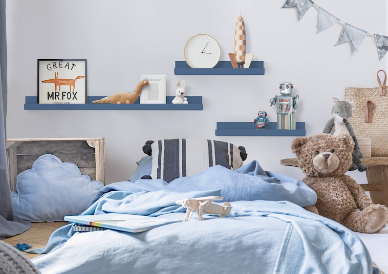 Pro-graphx Color Wooden Kids Shelf, Nursery Bookshelf, Children, Kids ...