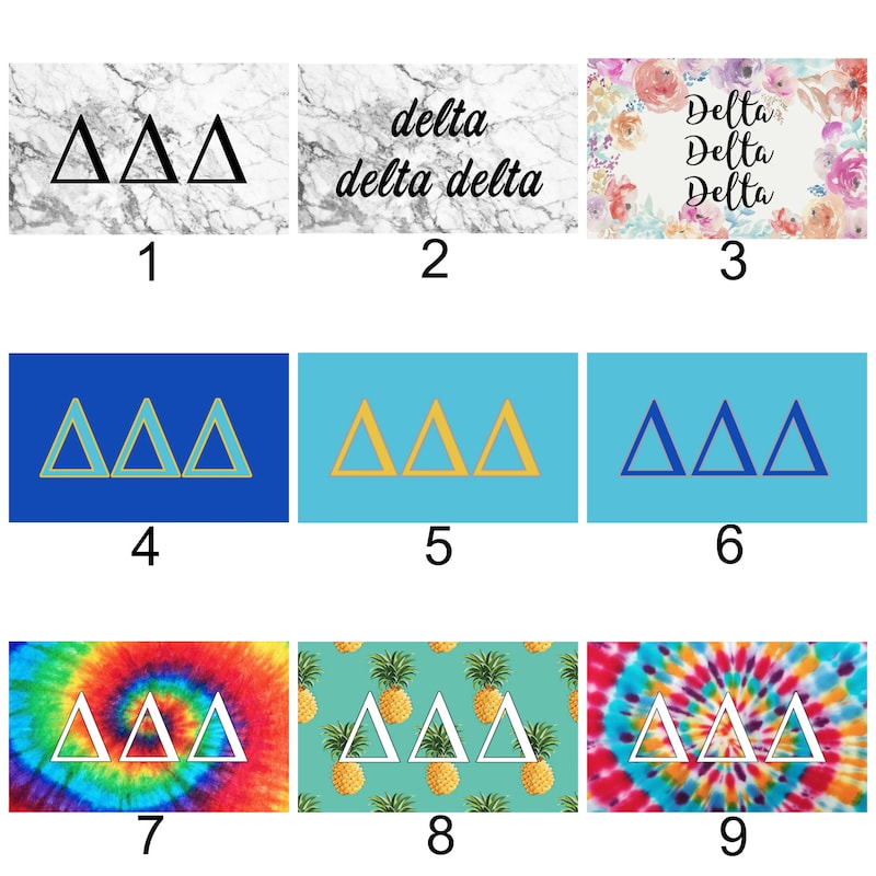 Tri Delta - Etsy