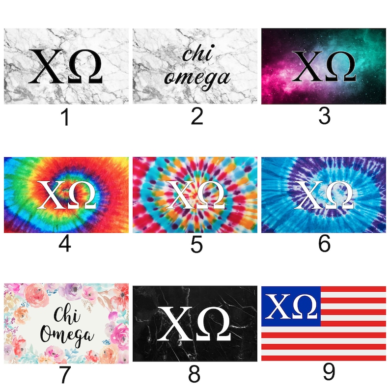 Pro-graphx Chi Omega Sorority Flag - 3' X 5' - Etsy