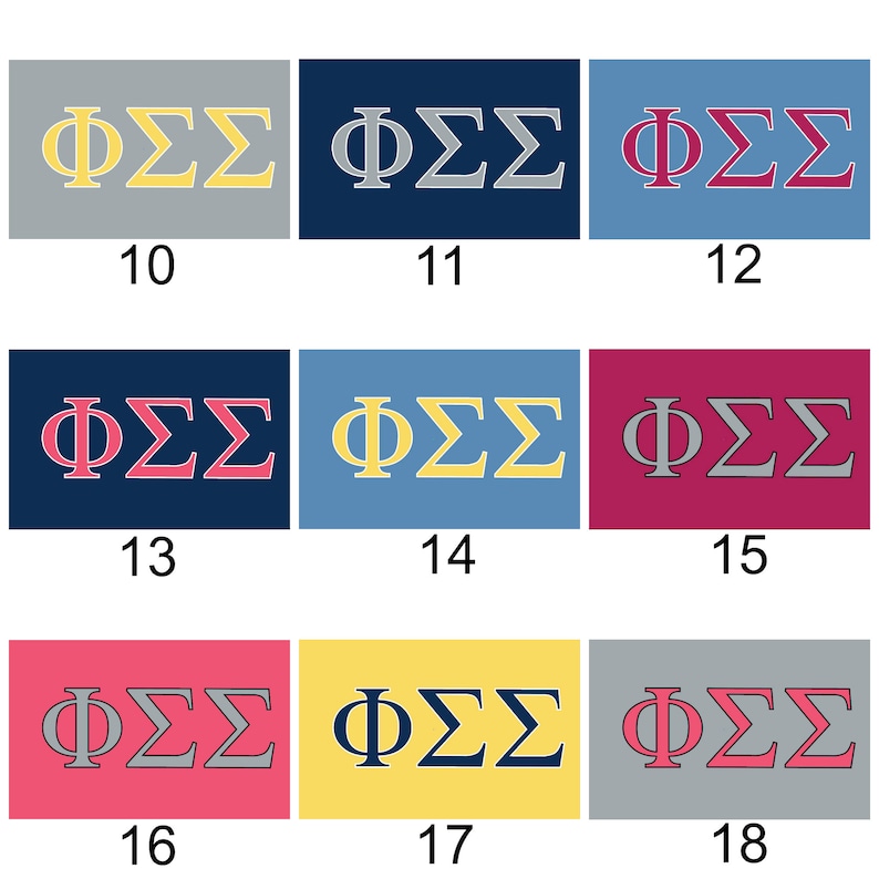 Pro-graphx Phi Sigma Sigma Sorority Flag - 3' X 5' - Etsy