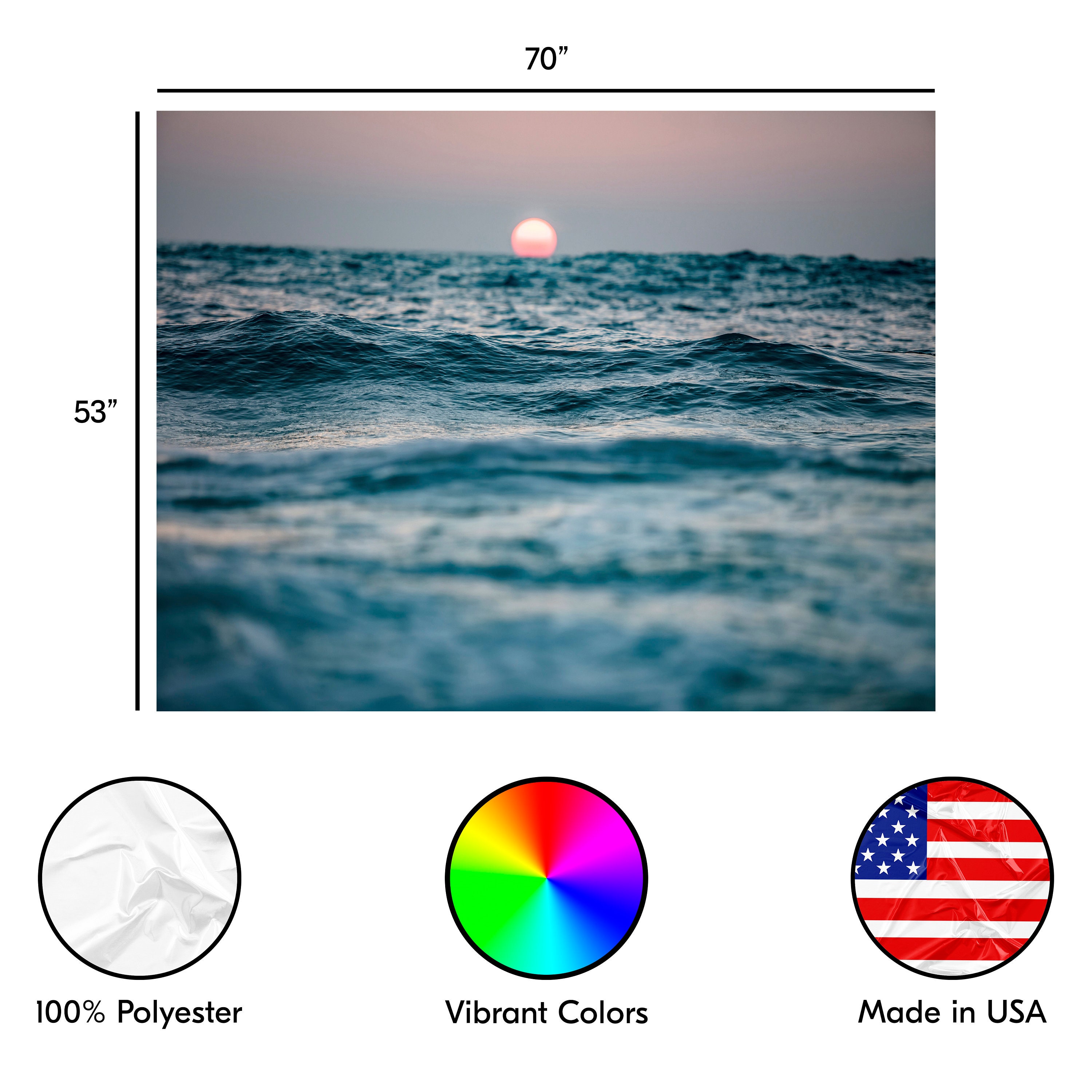 Pro-graphx Tapestry Deep Ocean Boho Wall Hanging Design - Etsy