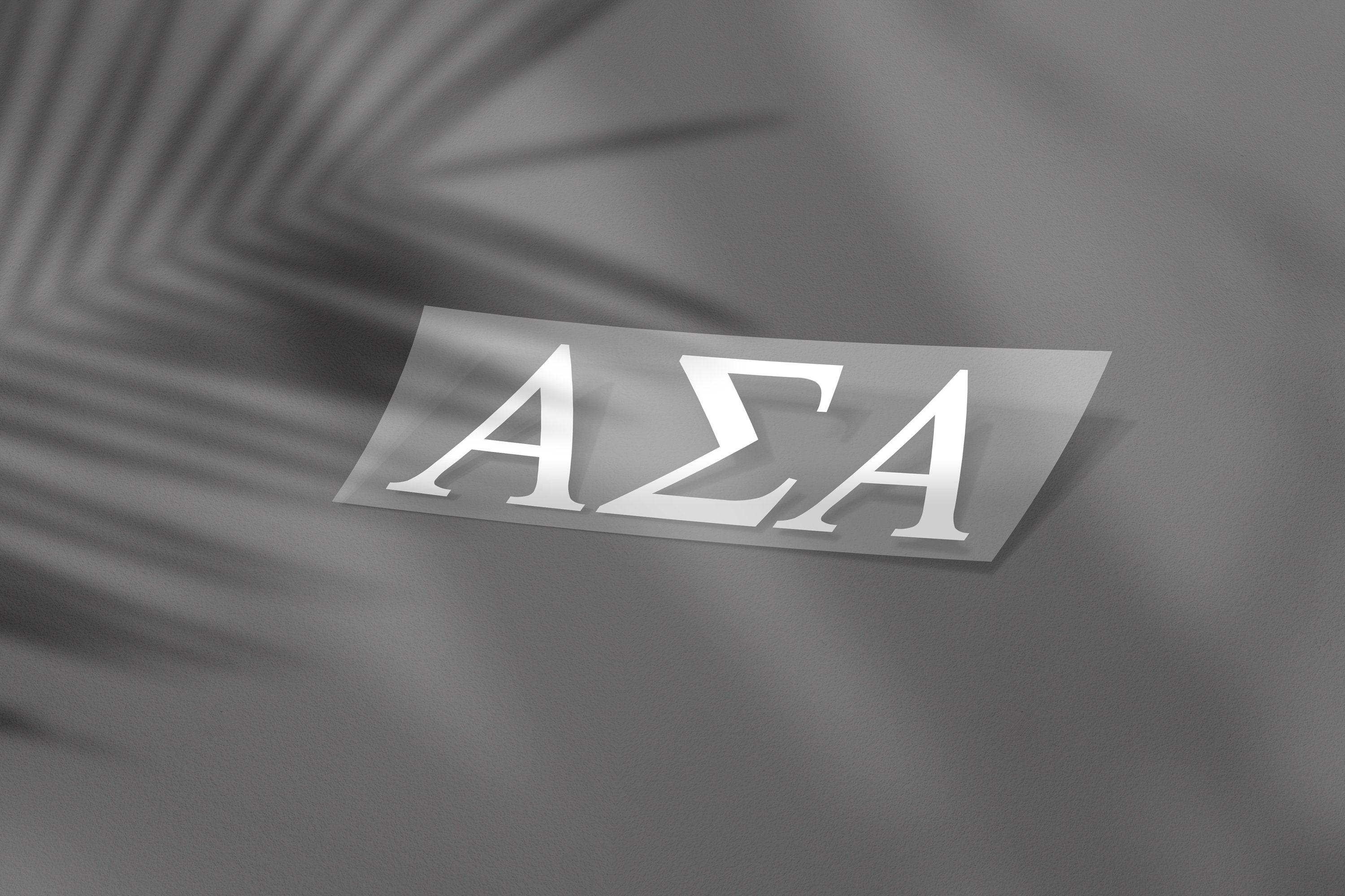 Alpha Sigma Alpha Sorority Decal 2.5 Tall for Your - Etsy