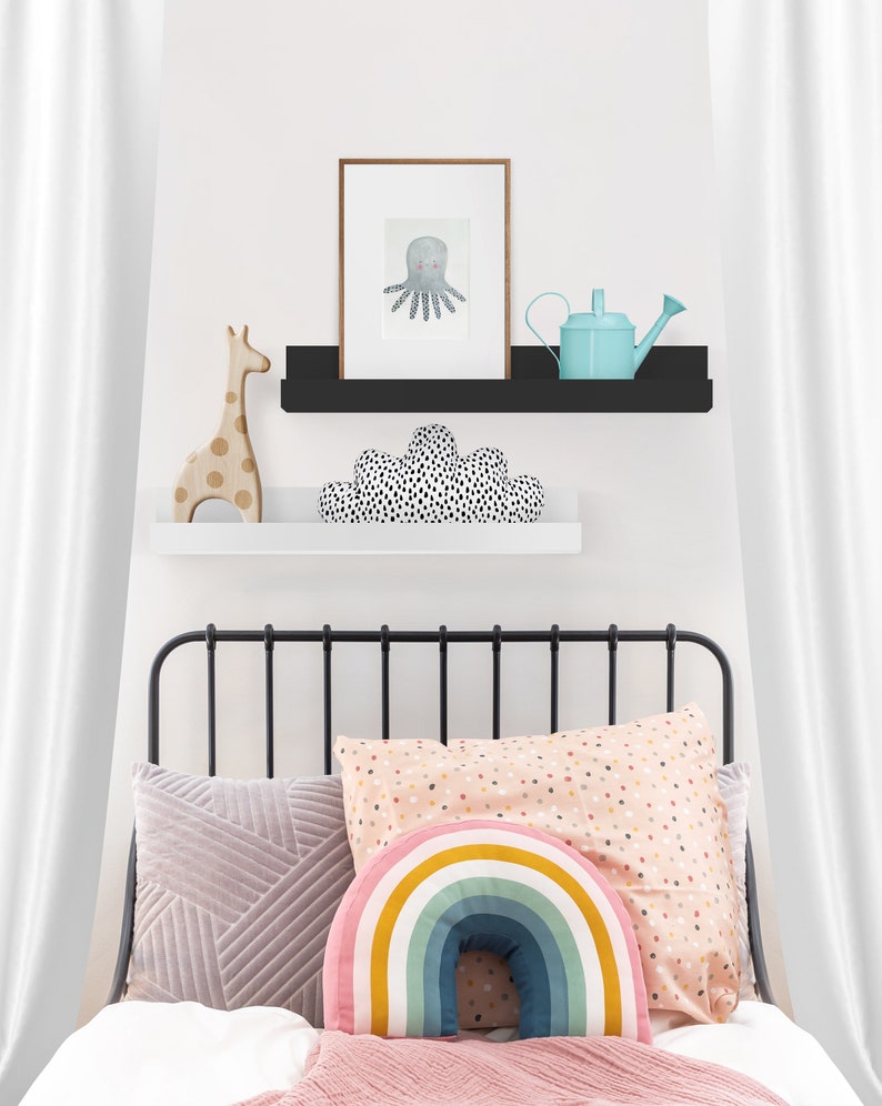 Pro-graphx Color Wooden Kids Shelf, Nursery Bookshelf, Children, Kids ...
