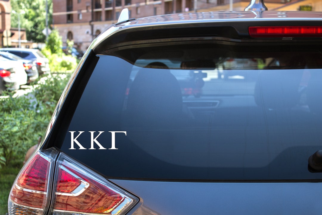 Kappa Kappa Gamma - Sorority Decal - 2.5" Tall - for Your Car, Laptop ...