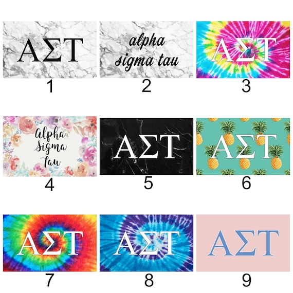 Alpha Sigma Alpha Letters