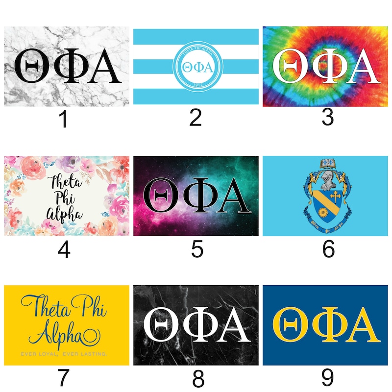 Theta Phi Alpha - Etsy