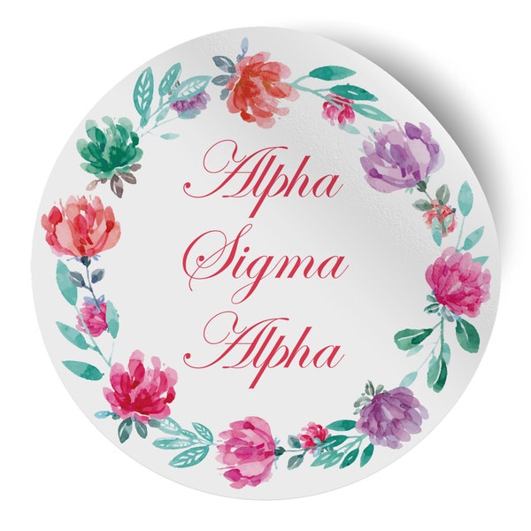 Alpha Sigma Alpha - Etsy