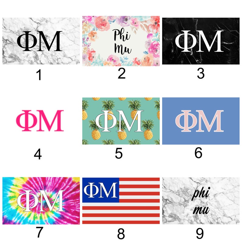 Pro-graphx Phi Mu Sorority Flag - 3' X 5' - Etsy