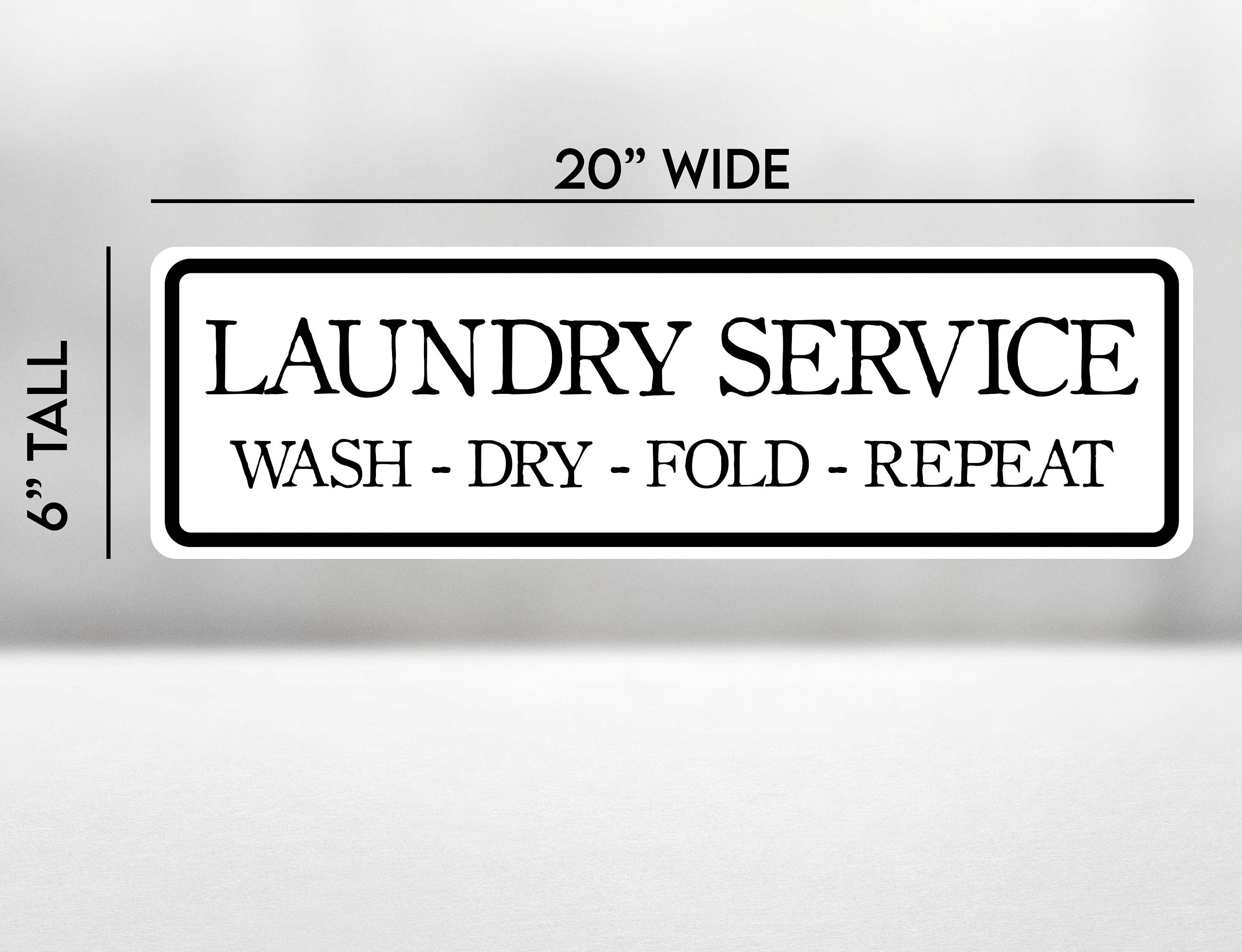 Laundry Sign - Metal Sign - LAUNDRY SERVICE Laundry Room Decor ...