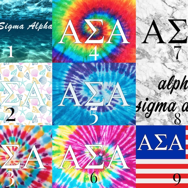 Alpha Sigma Alpha - Etsy