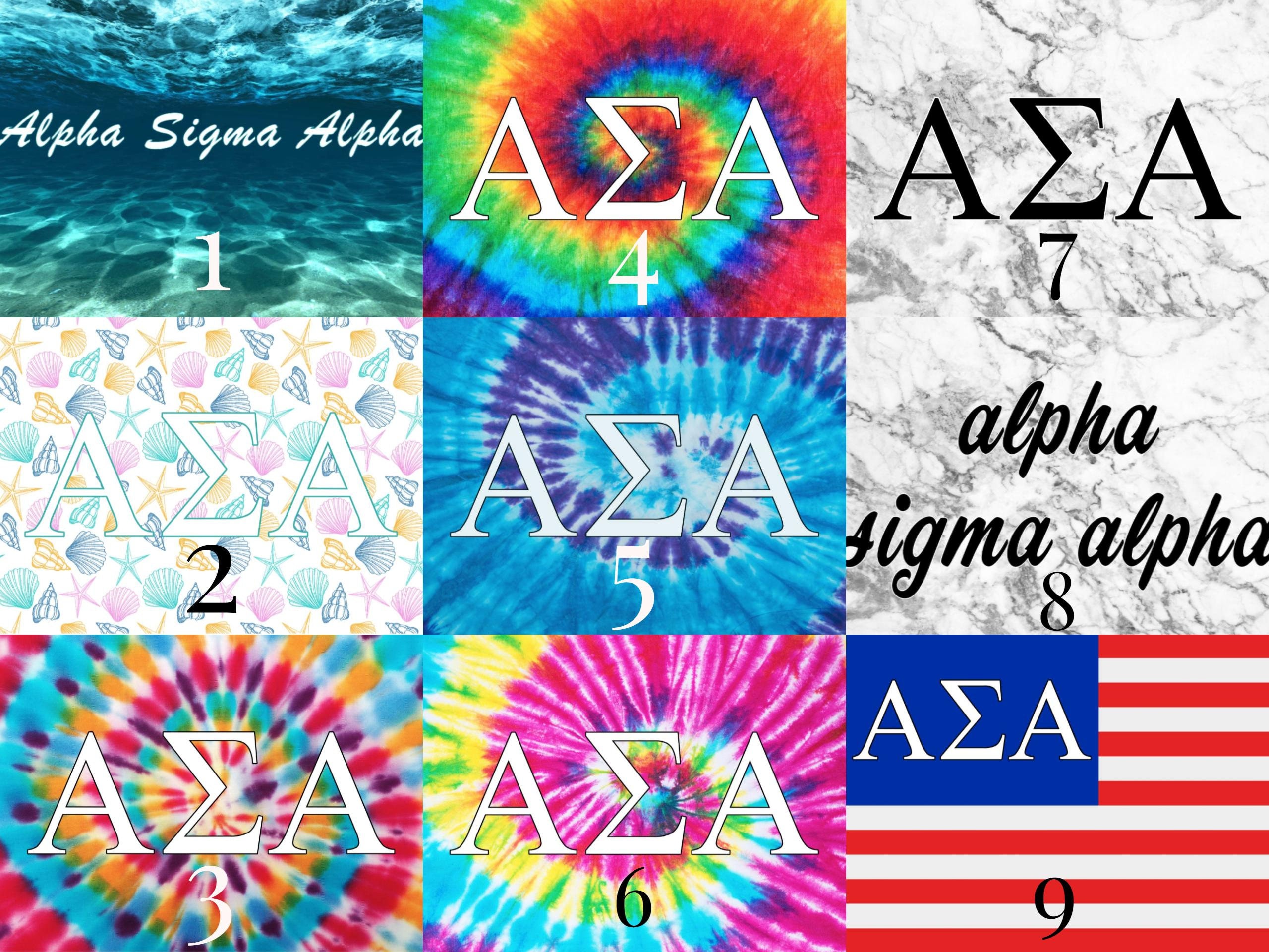 Alpha Sigma Alpha Letters