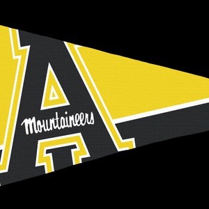 Appalachian State Pennant Flag - App State University Apparel and ...
