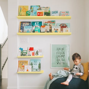 Pro-graphx Color Wooden Kids Shelf, Nursery Bookshelf, Children, Kids ...