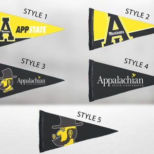 Appalachian State Pennant Flag - App State University Apparel and ...