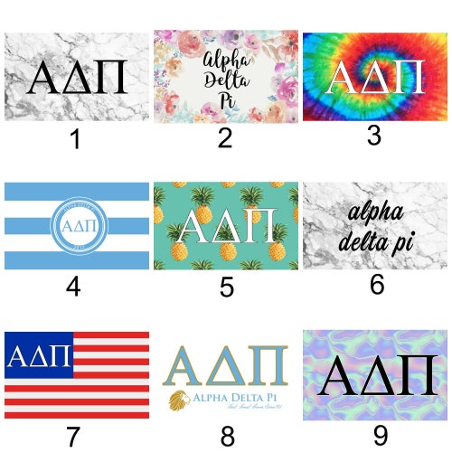 Alpha Delta Pi Sorority Flags - Etsy