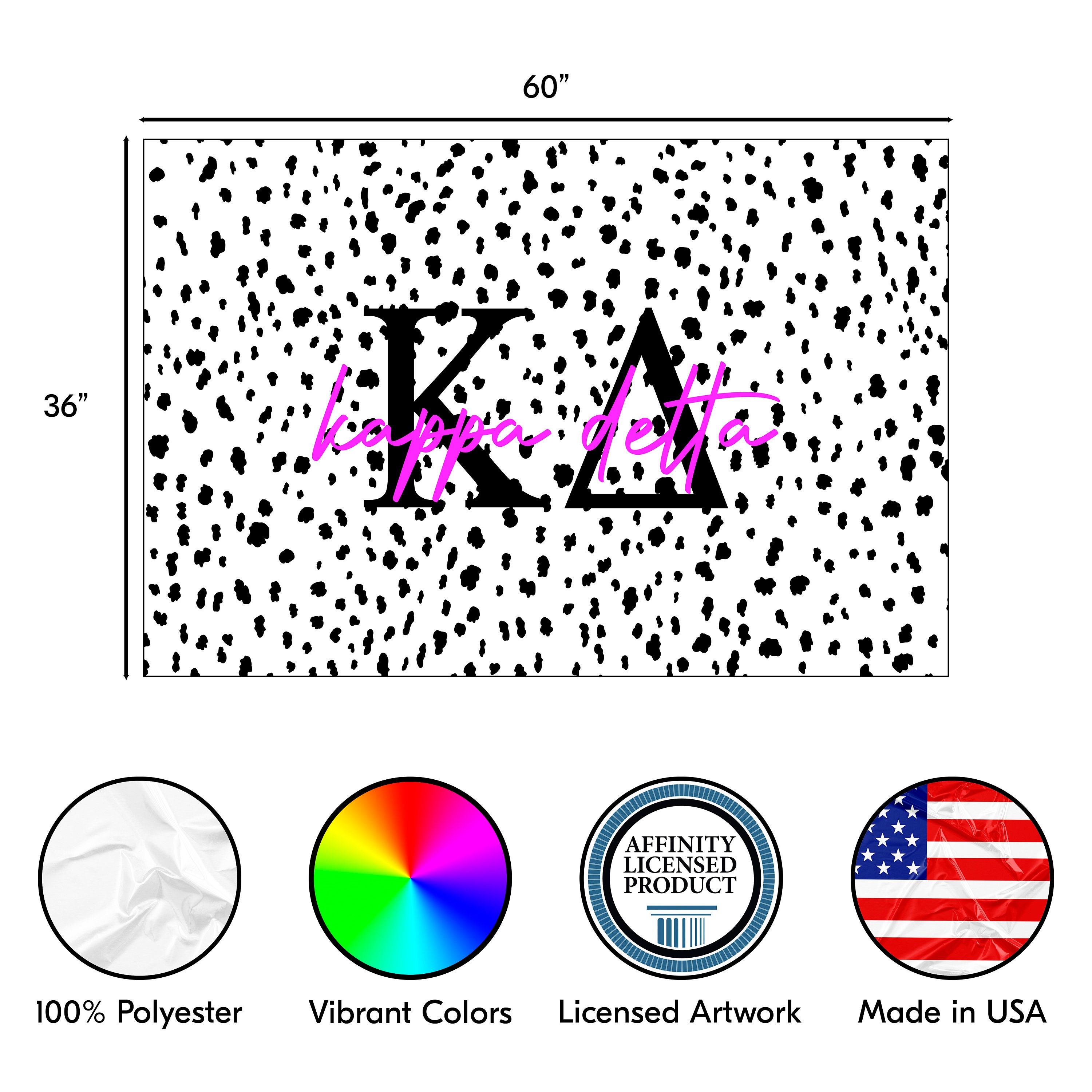 Pro-graphx Pro-graphx PAINTED DOTS Greek Sorority and - Etsy