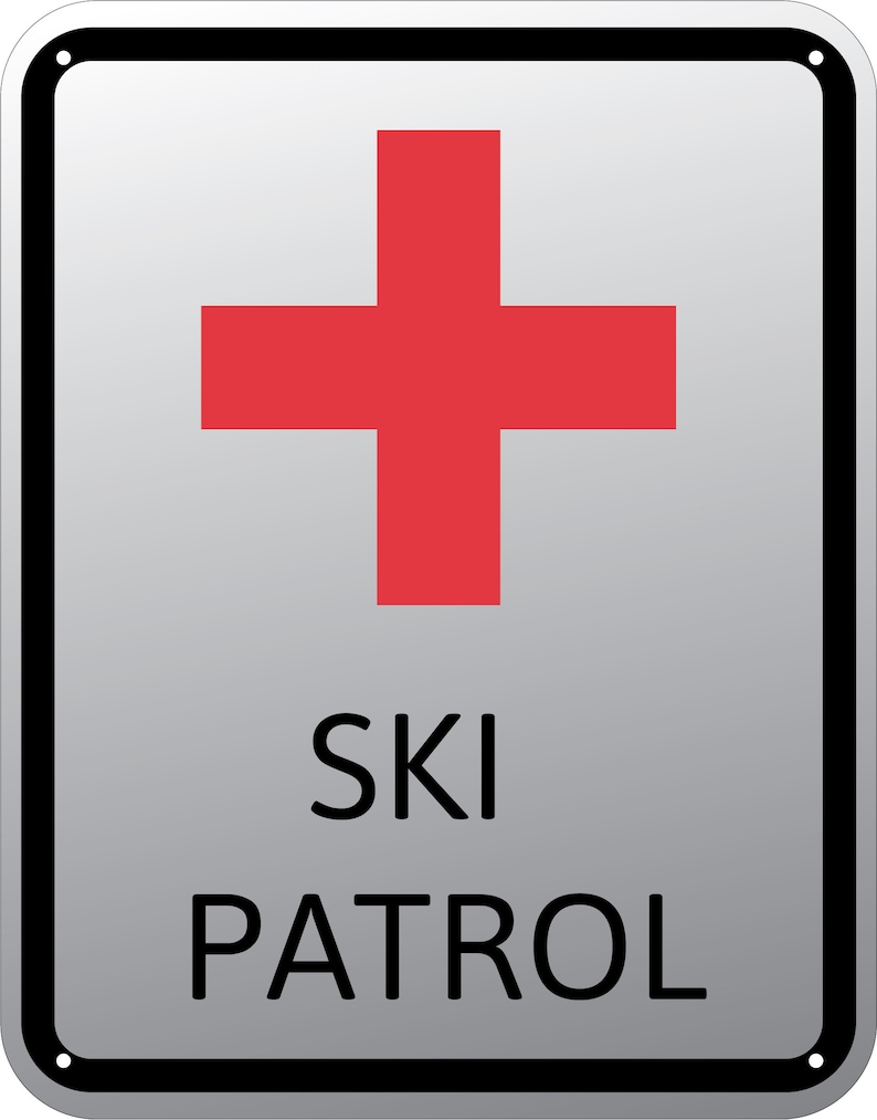 Ski Resort Signs - 22" X 18" - Etsy