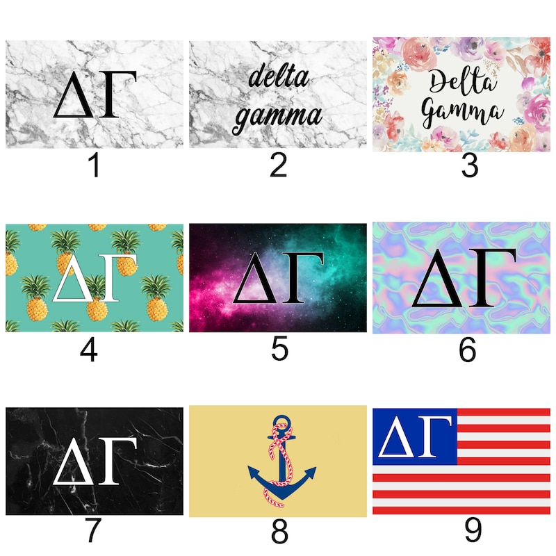 Delta Gamma Flag - Etsy