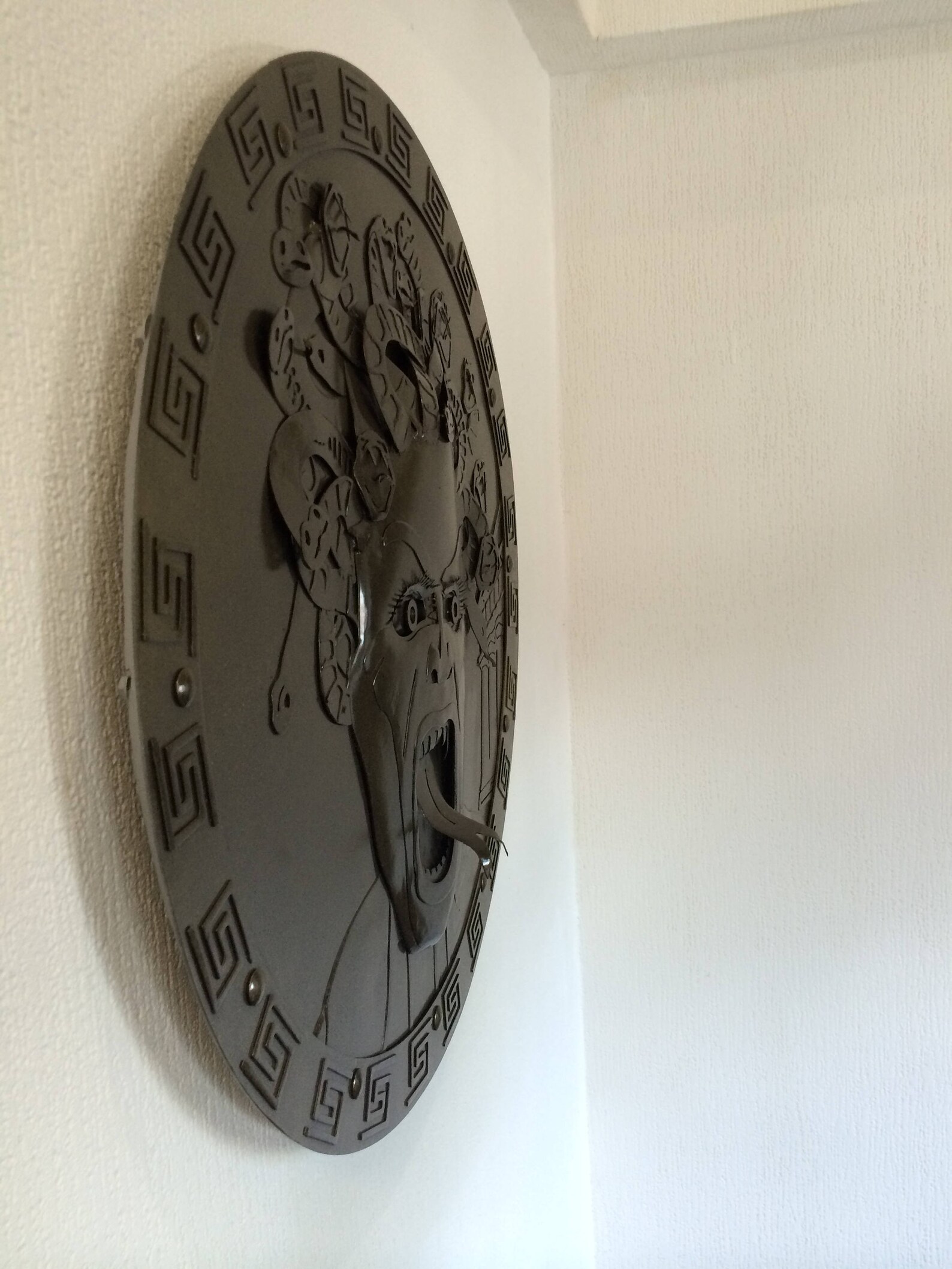 Handmade Metal Medusa Wall Shield - Etsy