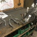 Handmade Welded Stegosaurus Skeleton Sculpture - Etsy