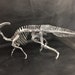 Handmade Welded Parasaurolophus Skeleton Sculpture (2nd Edition) - Etsy