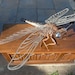 Handmade Welded Dragonfly Sculpture - Etsy