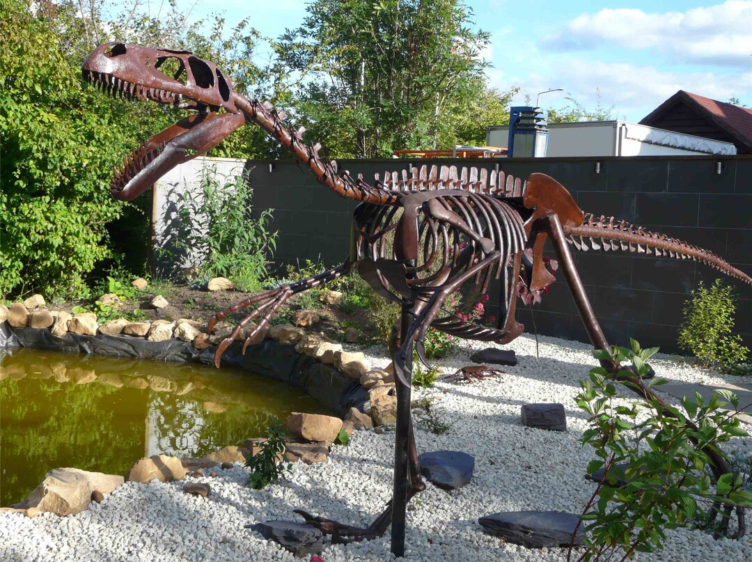 Handmade Welded Utahraptor Skeleton - Lifesized - Etsy