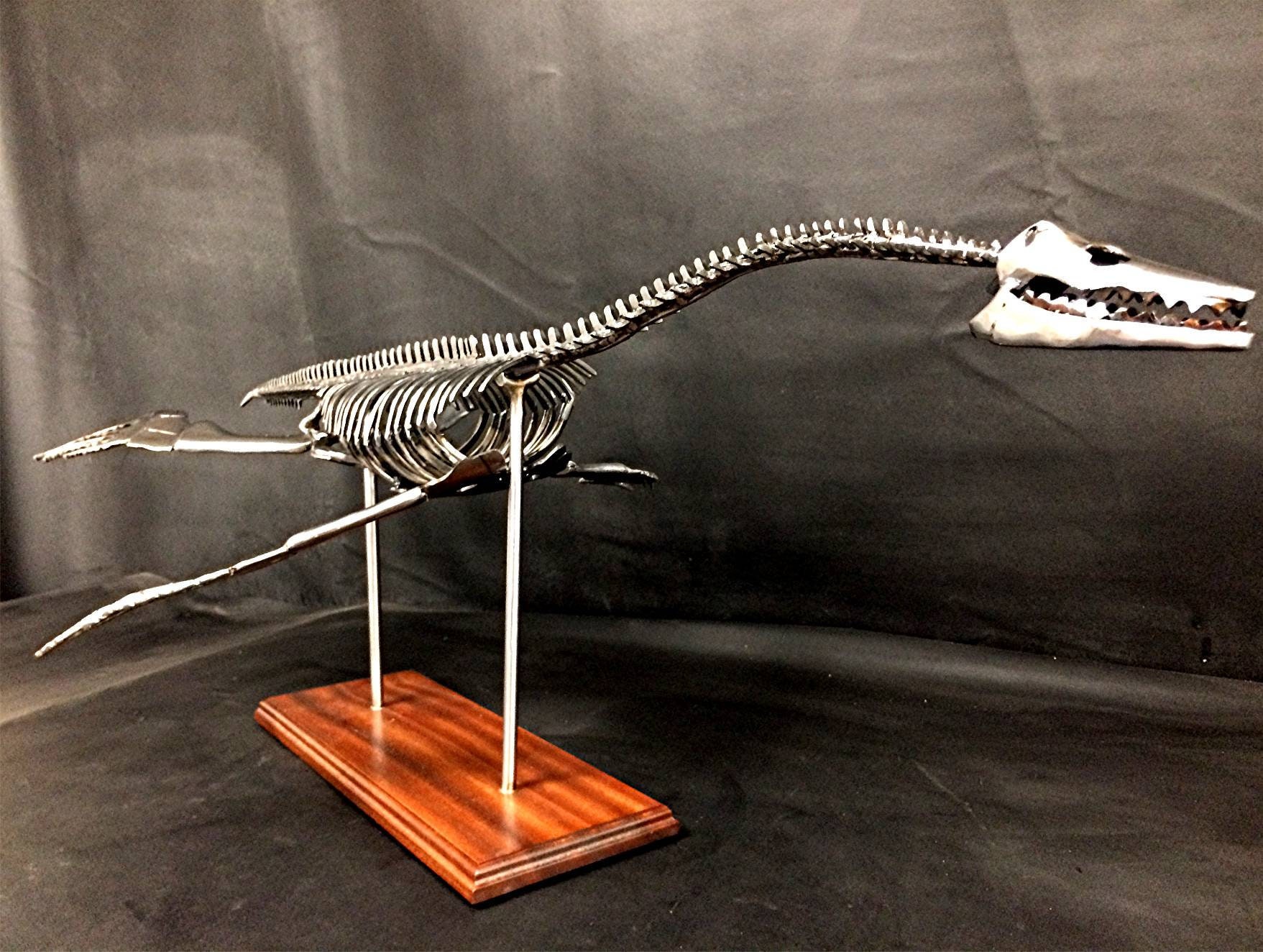Handmade Welded Plesiosaurus Skeleton (lock Ness Monster) - Etsy
