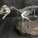 Handmade Welded Dilophosaurus Dinosaur Skeleton Sculpture - Etsy