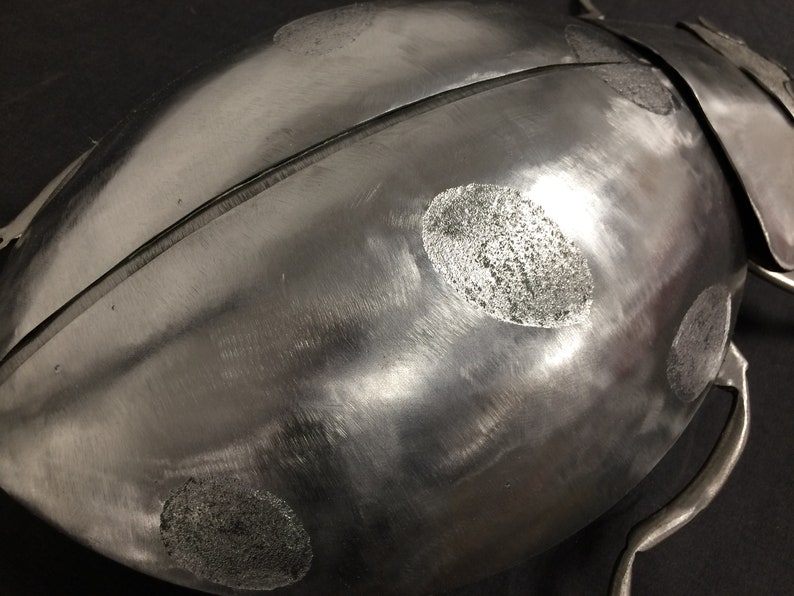 Welded Steel Ladybug Sculpture | Etsy