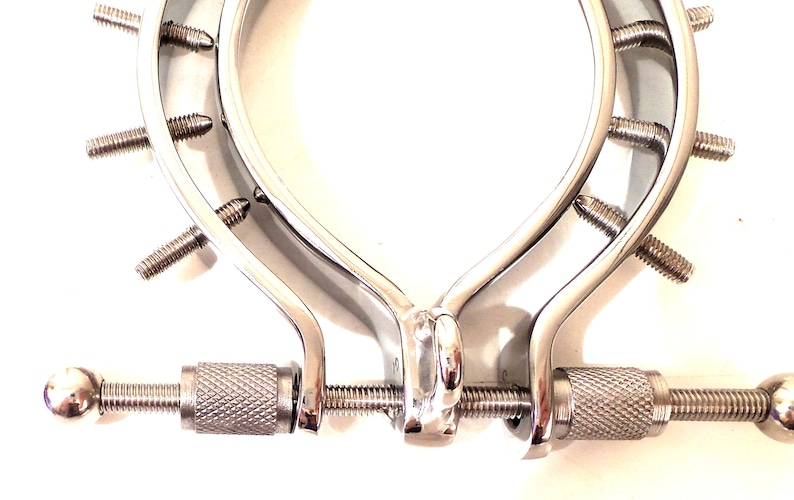 Spiked Pussy Clamp Labia Clamp With Ring Stainless spreader | Etsy