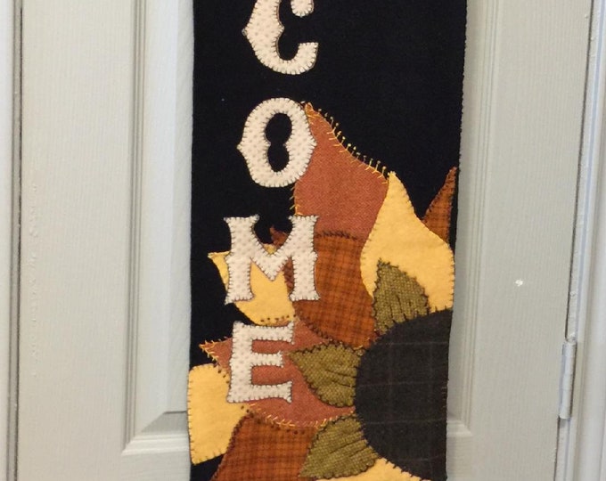 Pattern Only Sunflower Welcome Banner | Etsy