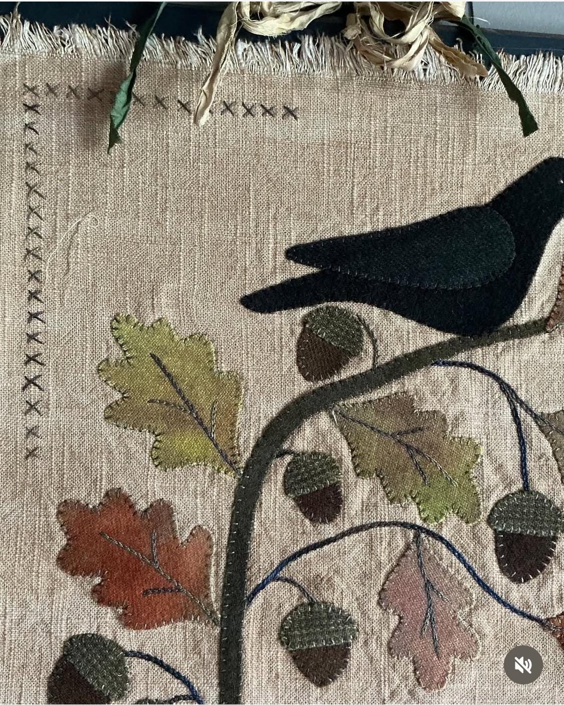 Digital Download! Autumn Oak Wool Applique - Etsy