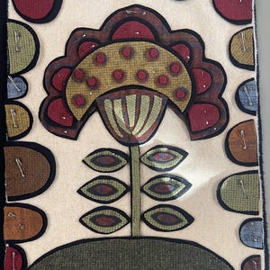 Pattern Only! Prim Posey Wool Applique Includes Pattern - Etsy