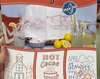 The Great Outdoors Iron on Transfer Book by Aunt Marthas Embroidery - Etsy