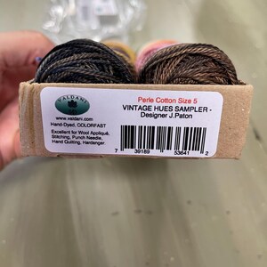 Valdani Vintage Hues Thread Collection Size 5 - Etsy