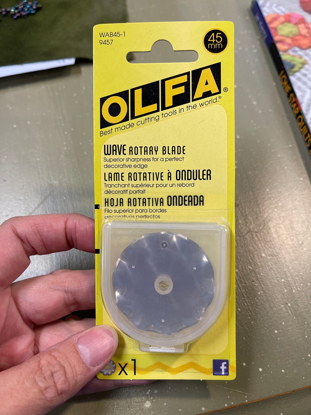 Olfa Wavy Rotary Blade 45mm - Etsy